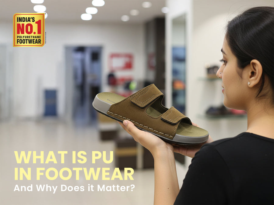 What Is PU in Footwear? Benefits Explained – Walkaroo Footwear