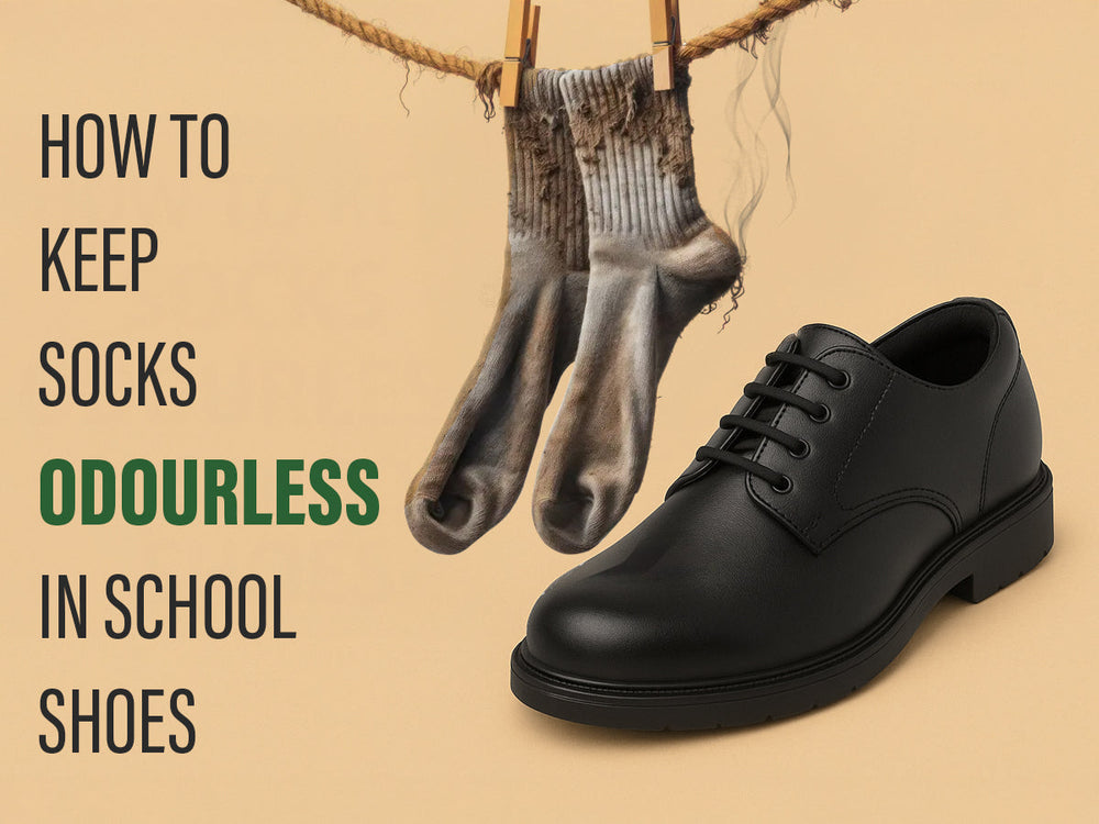 How to Keep School Shoes Fresh and Smell-Free All Day – Walkaroo Footwear