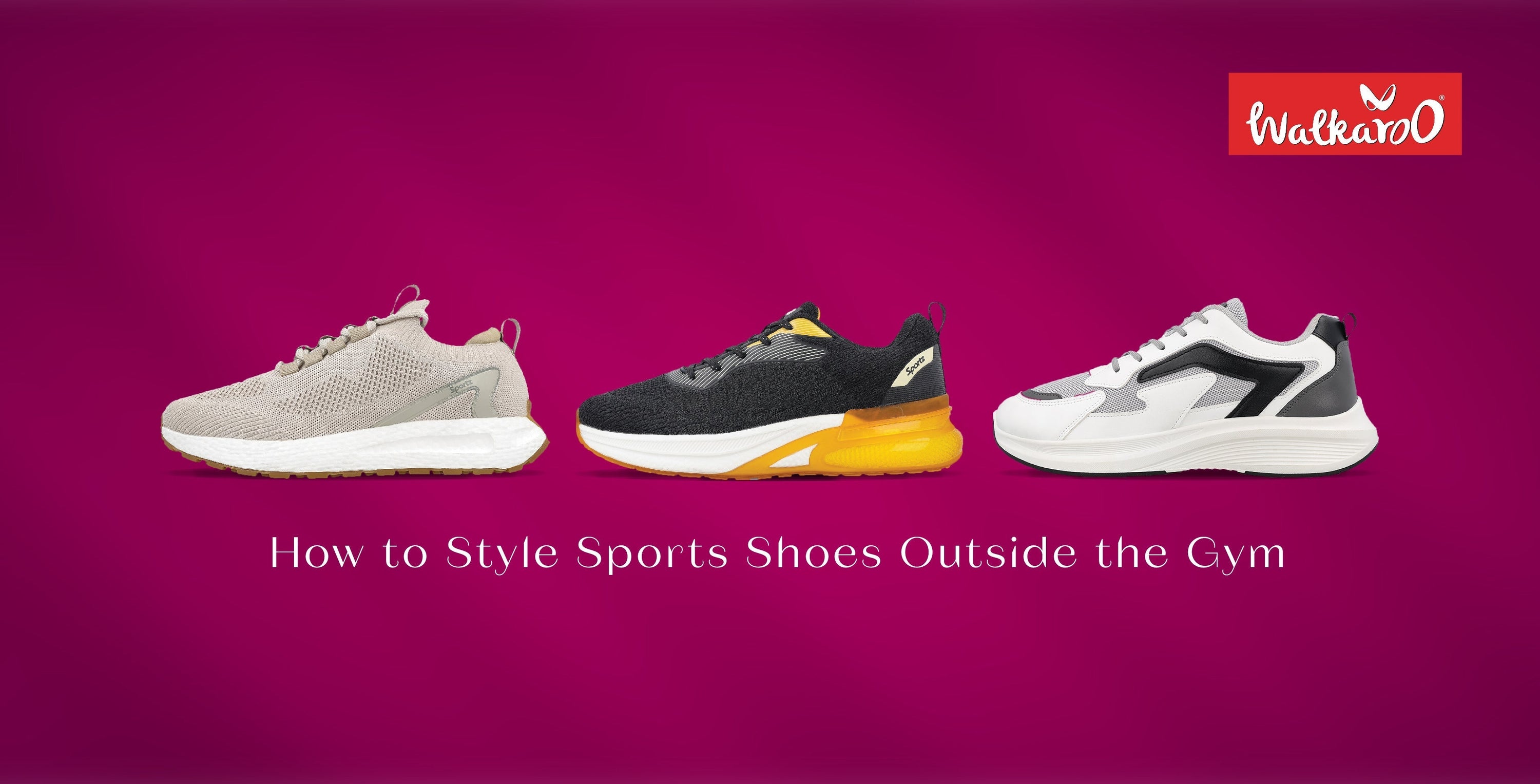 Style Hacks for Wearing Sports Shoes with Any Outfit – Walkaroo Footwear