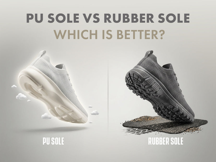 PU Sole vs Rubber Sole: Pros, Cons & Which to Choose – Walkaroo Footwear