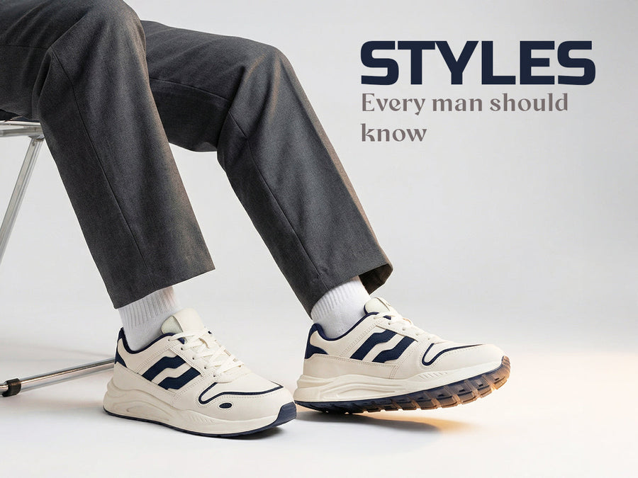 Men’s Sneakers Guide: Types, Styles & Trends – Walkaroo Footwear
