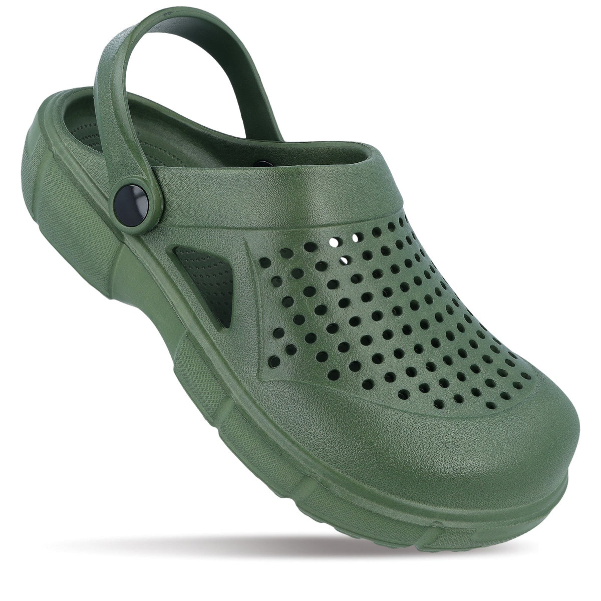 Buy Walkaroo Mens Clogs WC4849 Olive Online at Best Price in India ...