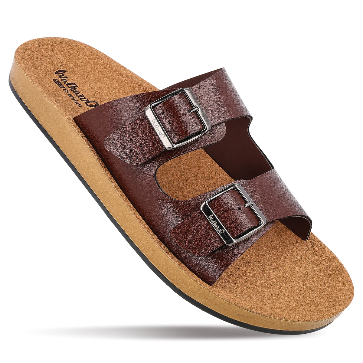 Walkaroo+ Men Sandals - WE1337 BROWN – Walkaroo Footwear