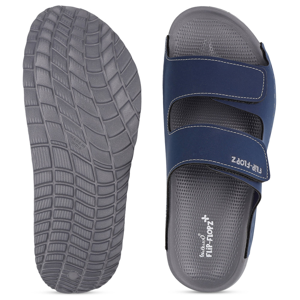Buy Men's Daily Wear Sandals - WE8818 Blue Grey Online – Walkaroo Footwear
