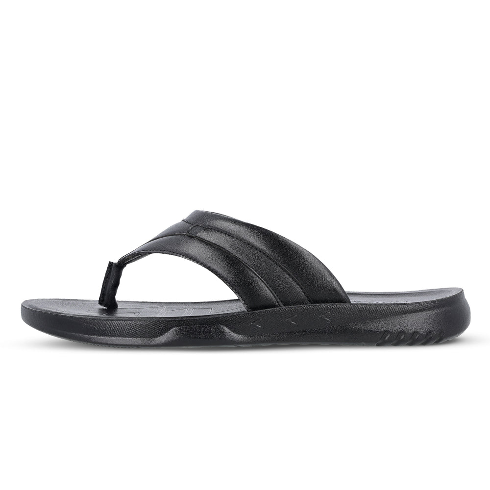 Buy Men's Daily Wear V-Strap Sandals - WGP50023 Black Online – Walkaroo ...