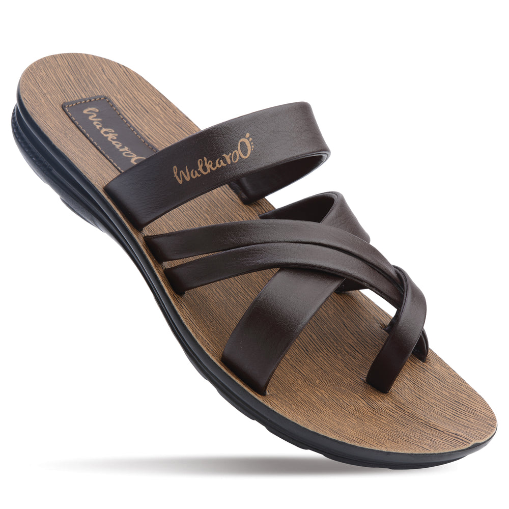 Buy Men's Daily Wear Sandals W5687 Brown Online at Best Price in India ...