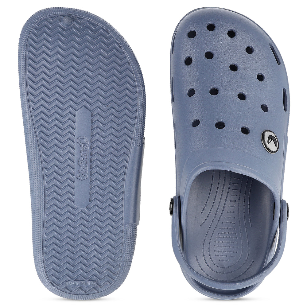 Buy Walkaroo Mens Clogs WC4843 Cool Grey Online at Best Price in India ...