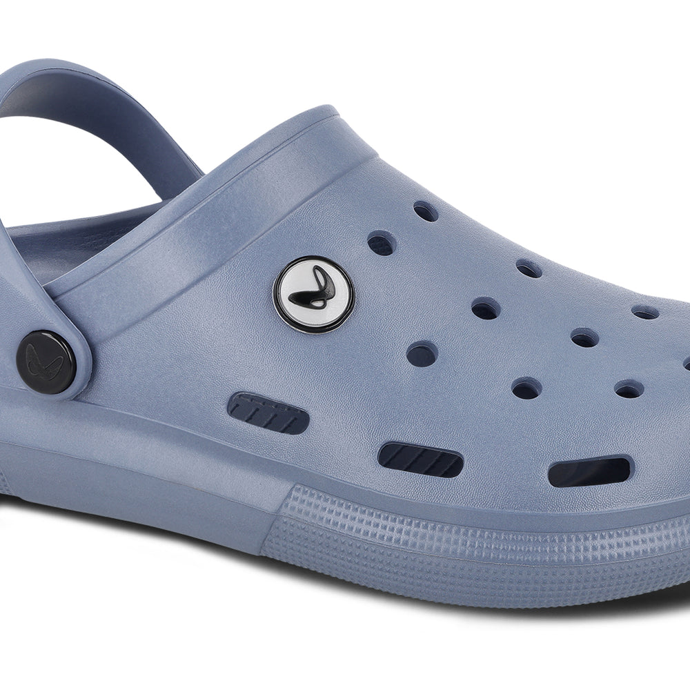 Buy Walkaroo Mens Clogs WC4843 Cool Grey Online at Best Price in India ...