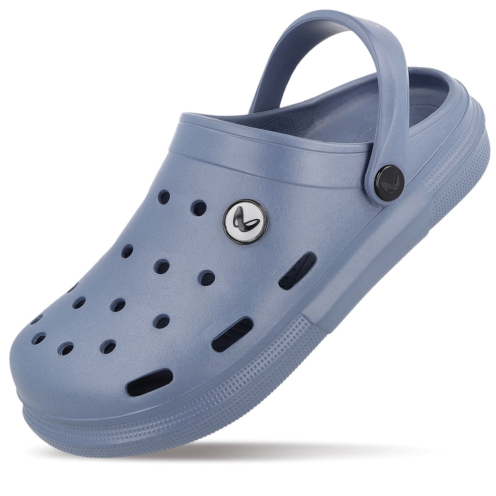 Buy Walkaroo Mens Clogs WC4843 Cool Grey Online at Best Price in India ...