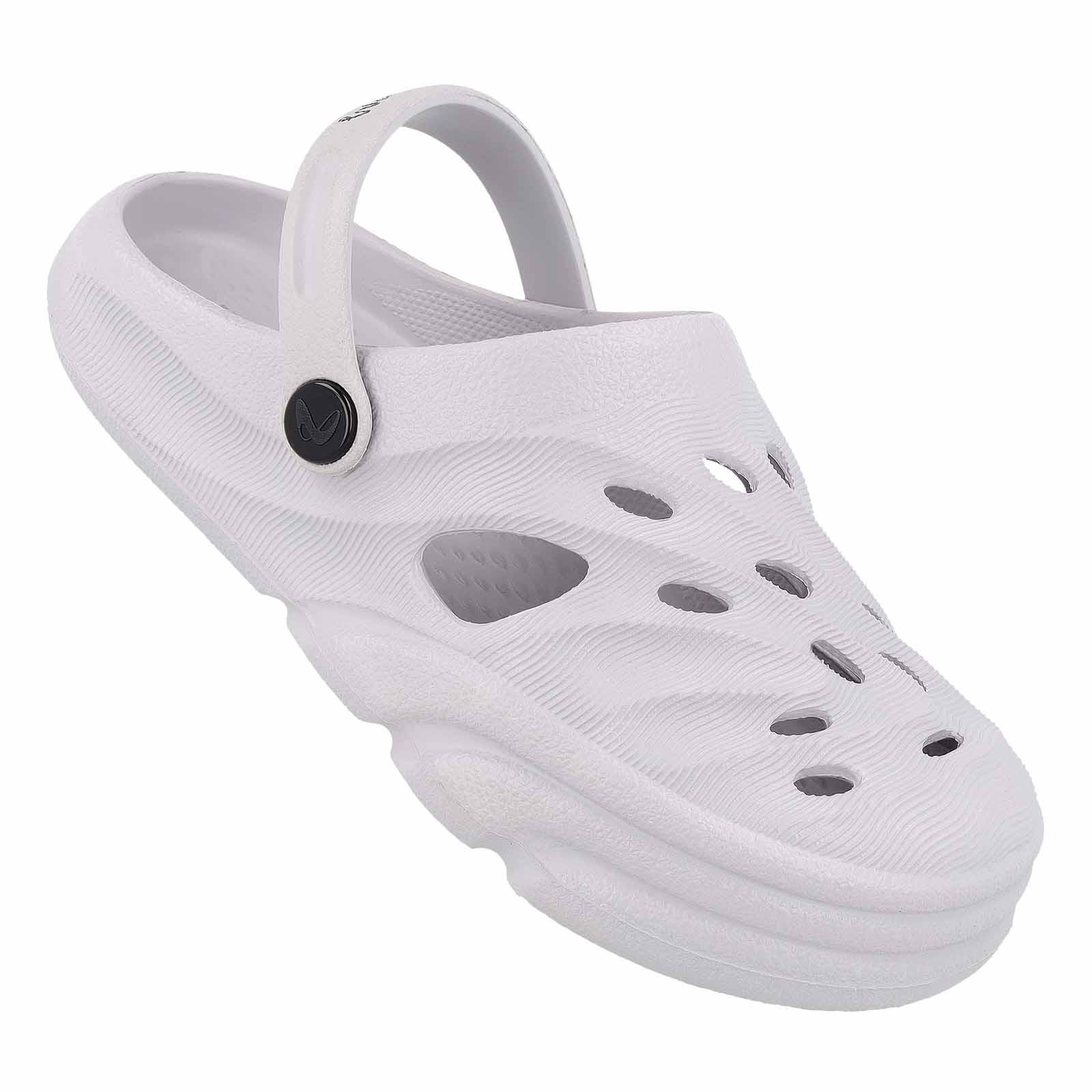 Boy's Clogs - WC8732 Light Grey – Walkaroo Footwear