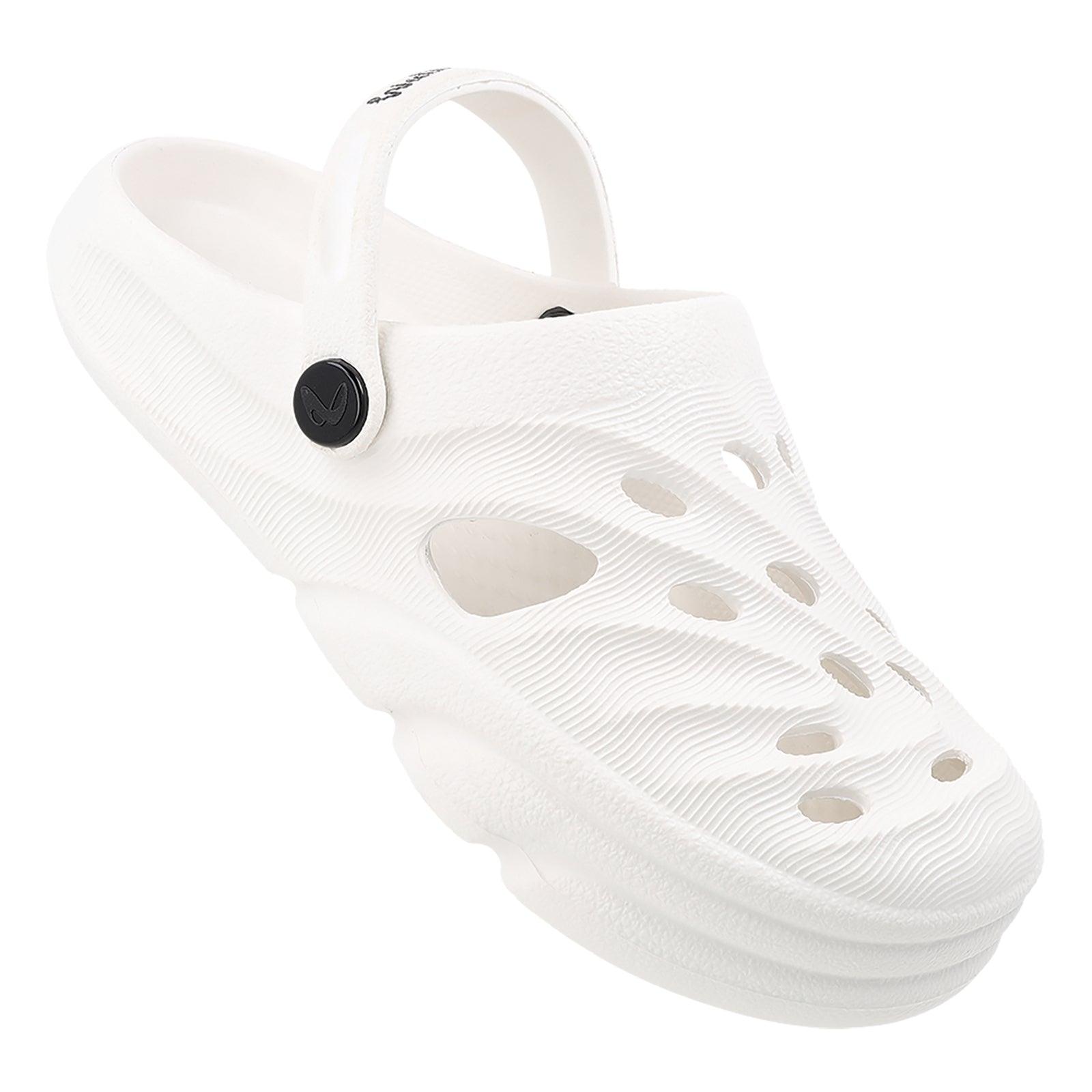 Boy's Clogs - WC8732 White – Walkaroo Footwear