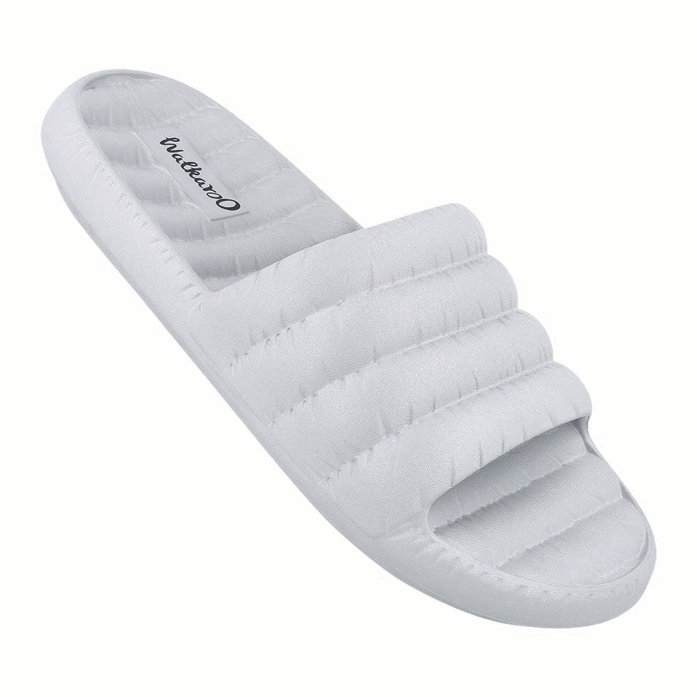Men's Flip Flop Sliders - WC8770 Light Grey – Walkaroo Footwear