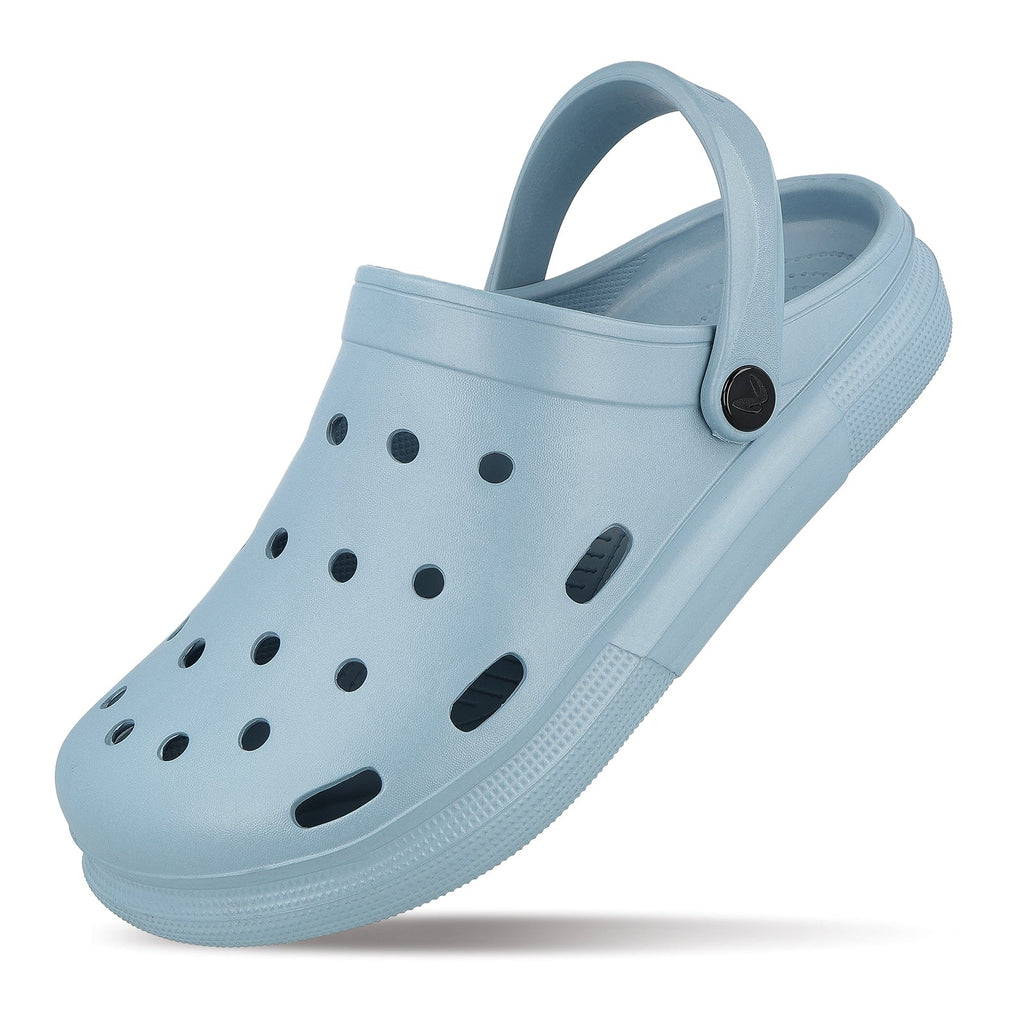 Walkaroo Mens Clogs - WC4843 Aqua Blue – Walkaroo Footwear